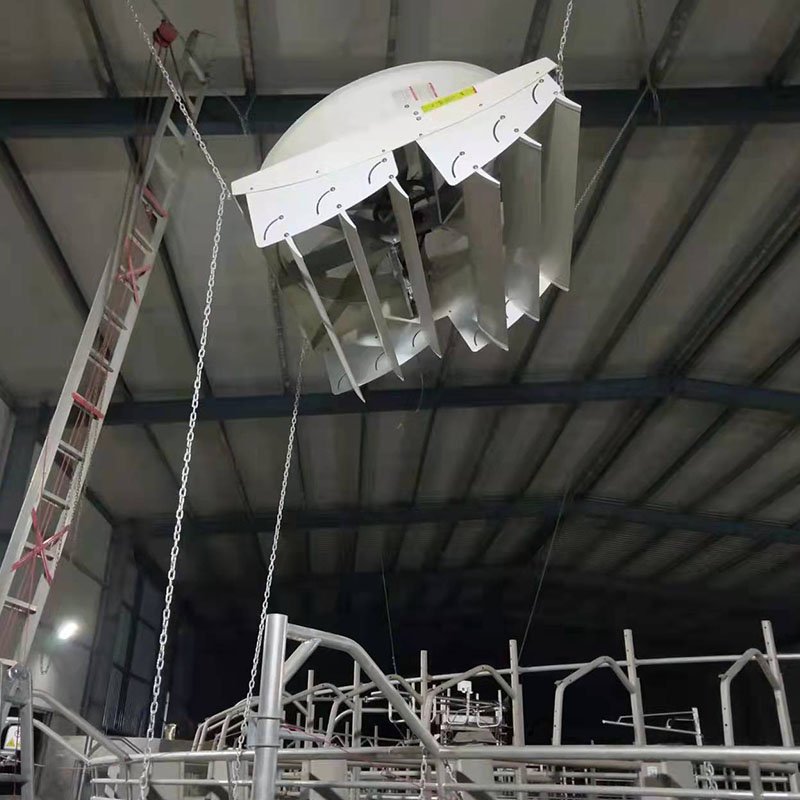 dairy circulation fan, cattle circulation fan, cow axial fan